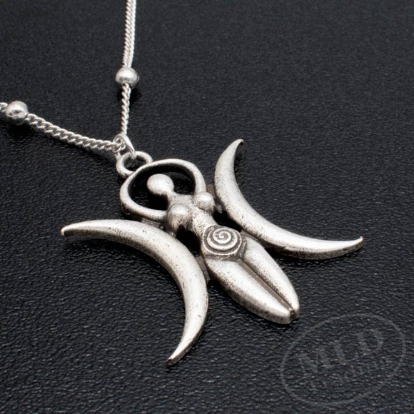Jewelry | Wiccan Fertility Moon Goddess Pregnancy Talisman Pendant ...